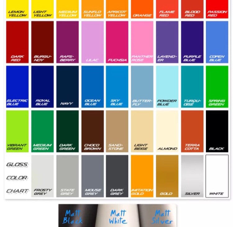 Abarth Worldwide external sticker (outside) – Abarth Decals